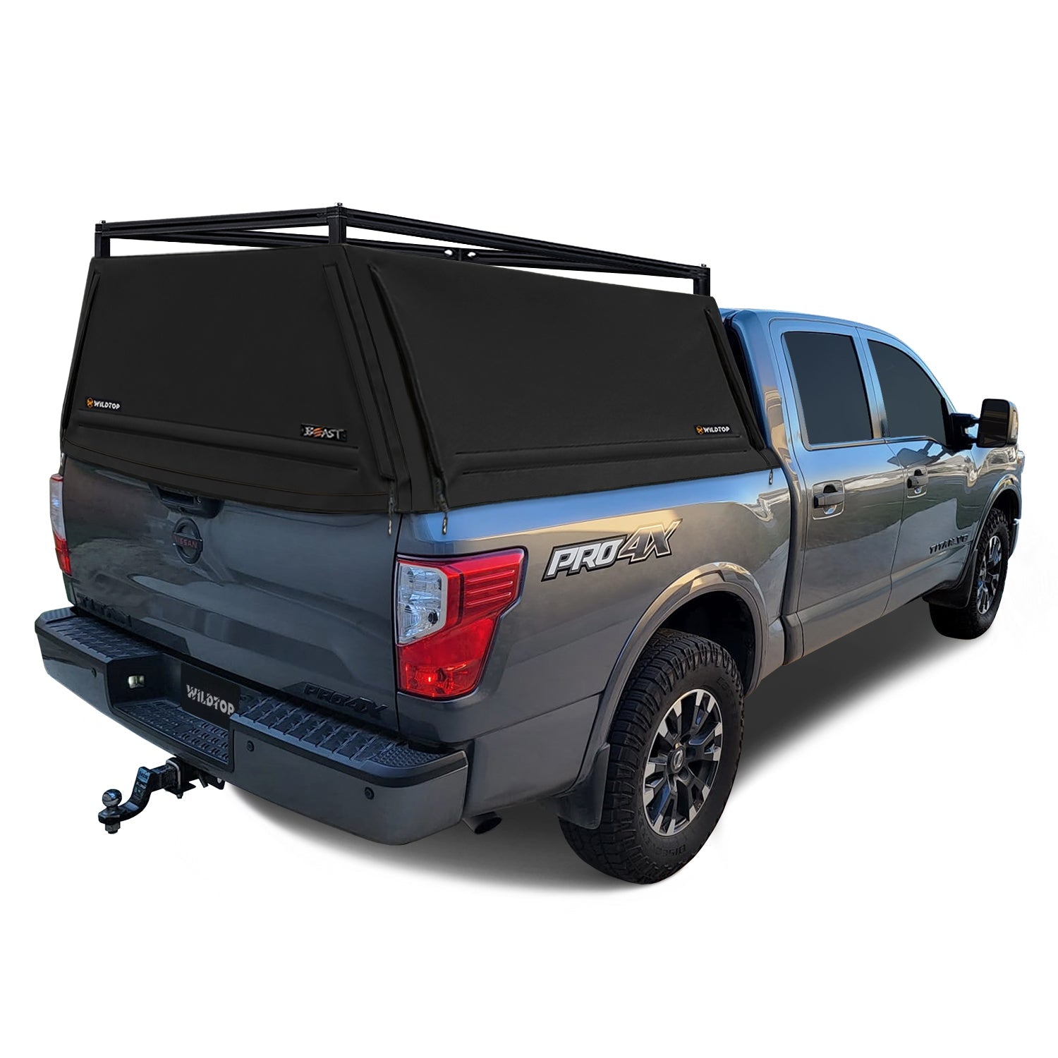 WildTop BEAST Soft Truck Cap for Nissan Titan 2016-Current 5.5 ft Bed ...